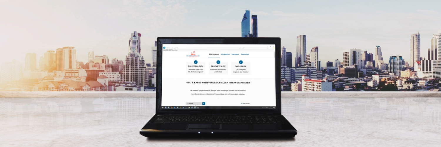 DSL-Vergleich – Kostenlos Internettarife vergleichen